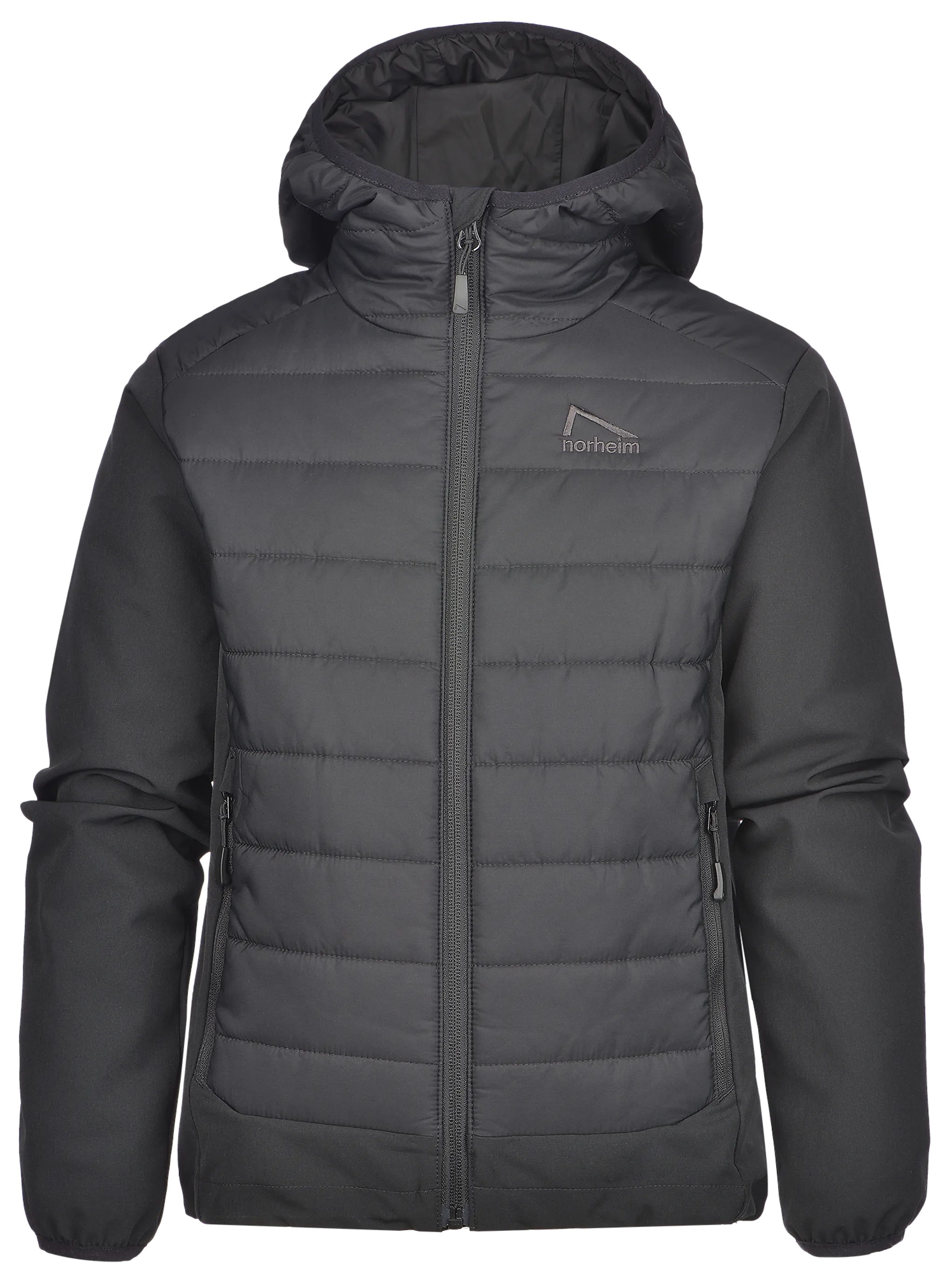 NORHEIM Budal Hybrid softshelljakke barn/junior JET BLACK Barn ...