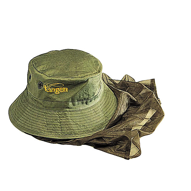 VANGEN FISKEHATT MED MYGGNETT GRØNN/BRUN Unisex | Sport1.no