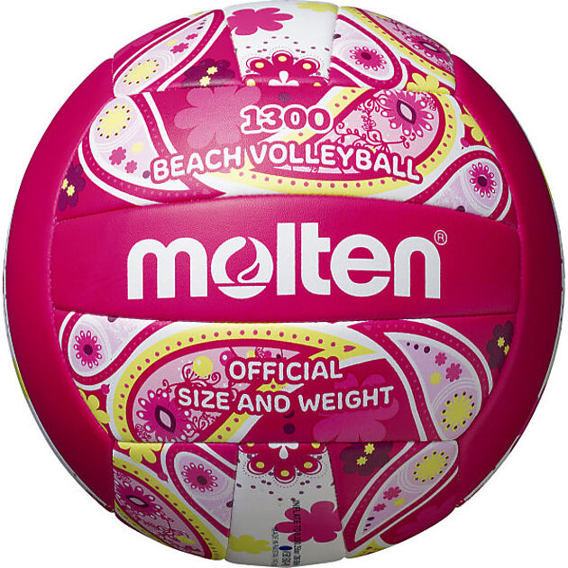 MOLTEN Molten beachvolleyball 1300 pink/white Alle | Sport1.no