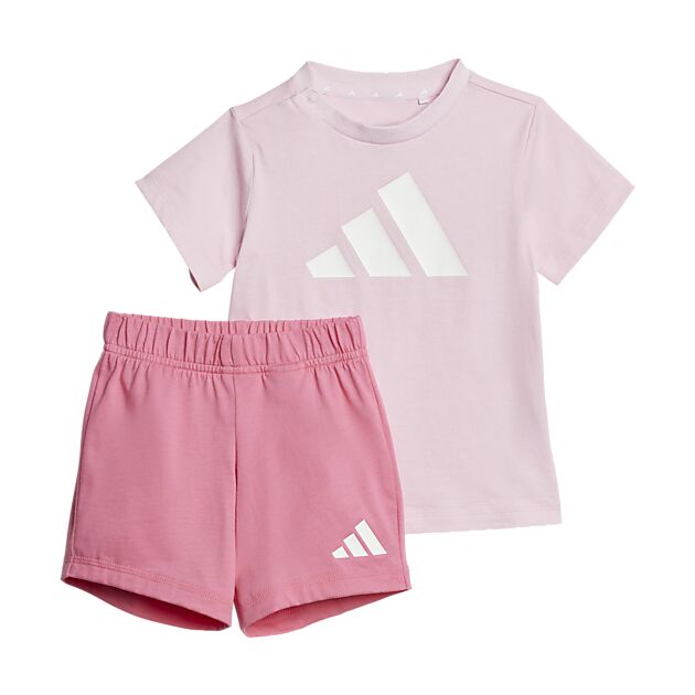 ADIDAS Essentials Tee Set Baby CLPINK/WHITE Baby | Sport1.no